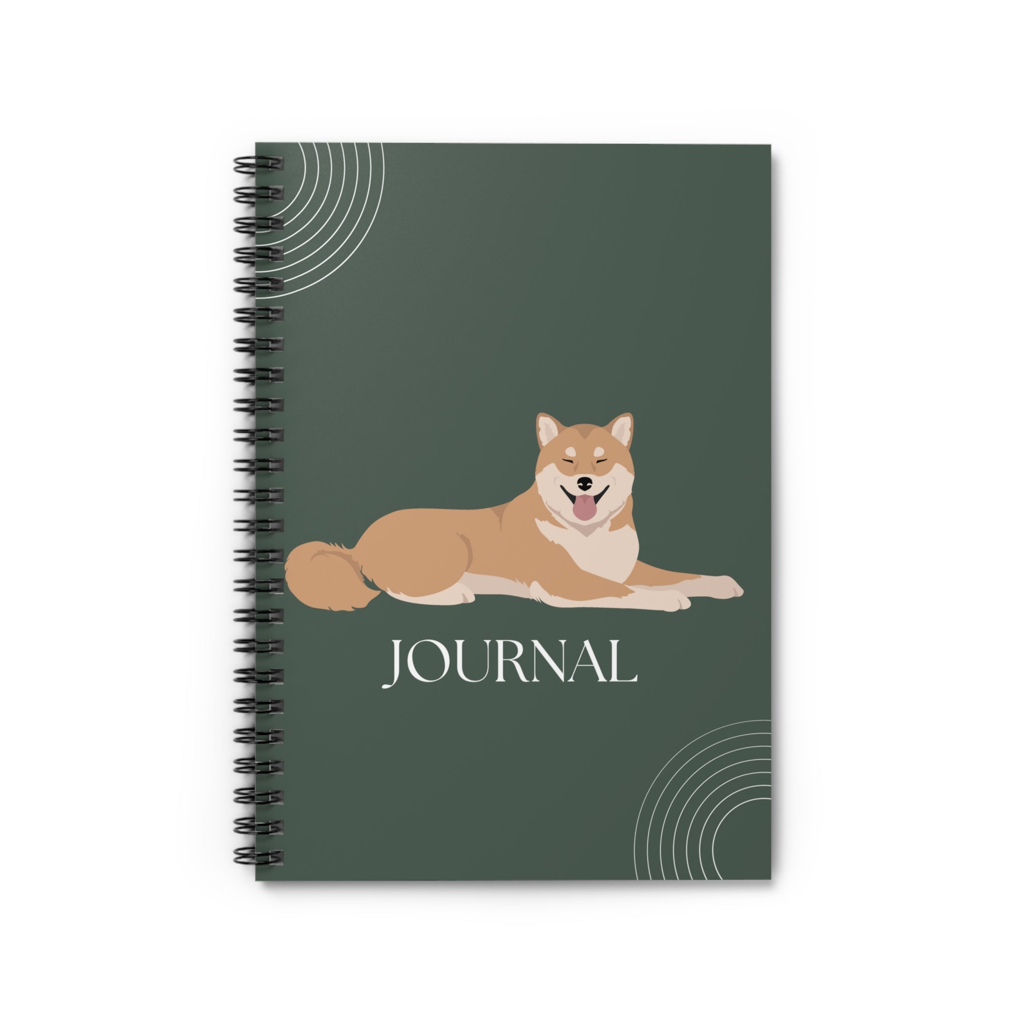 Shiba Inu College Ruled Spiral Notebook – Papyrus Design Studio